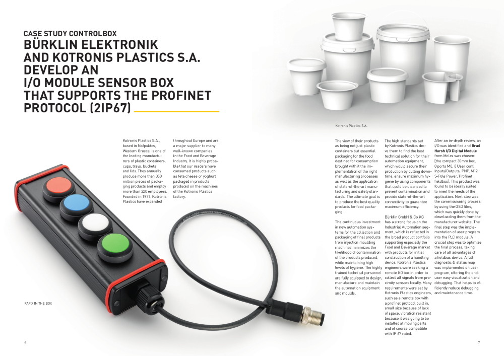 Ειδικό αφιέρωμα της BÜRKLIN ELEKTRONIK στη συνεργασία της με την ...