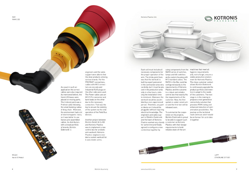 BÜRKLIN ELEKTRONIK’s special feature on collaborating with our company